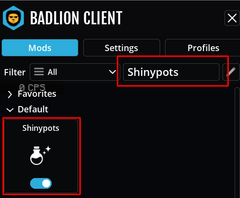 ShinyPots Mod – Badlion Support: Help Center for All Your Questions