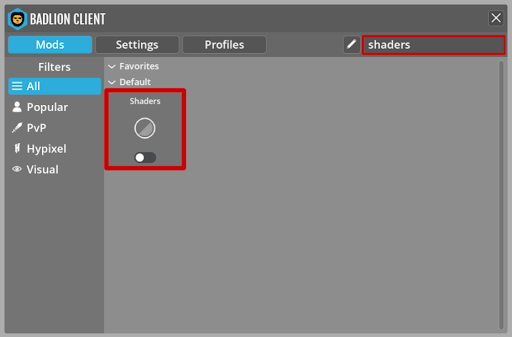 Shaders Mod – Badlion Support: Help Center for All Your Questions
