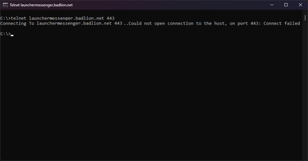 Running the Telnet Command – Badlion Support: Help Center for All Your ...
